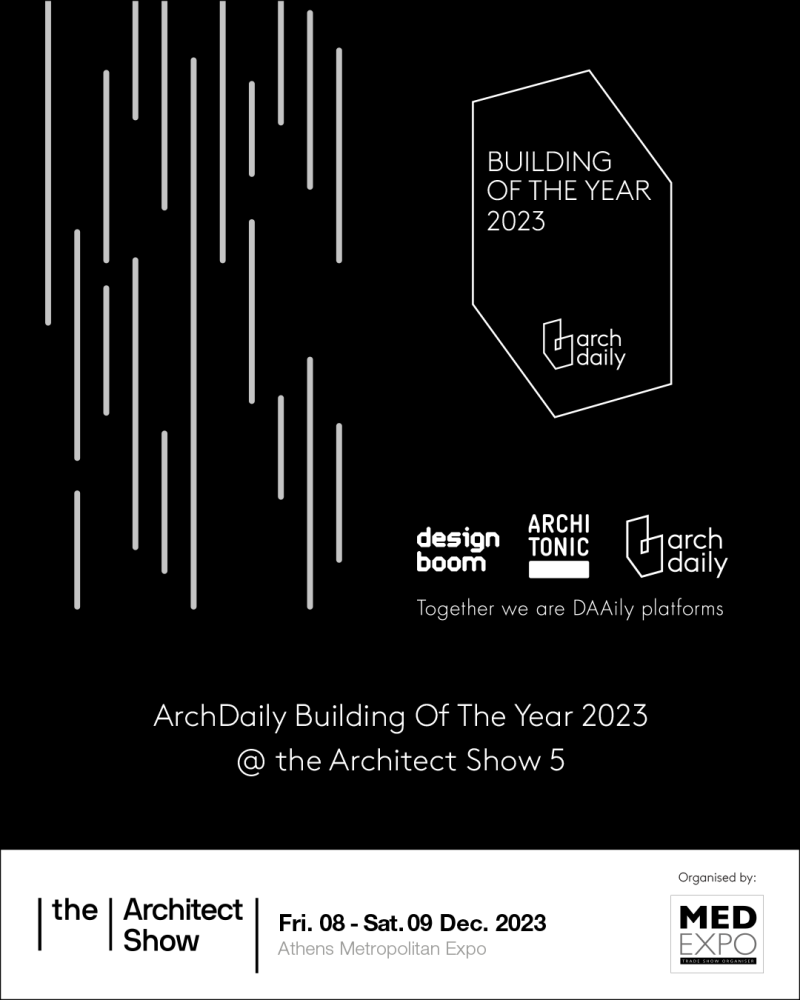 Designboom + Architonic + ArchDaily στο the Architect Show 5. Μαζί και ...